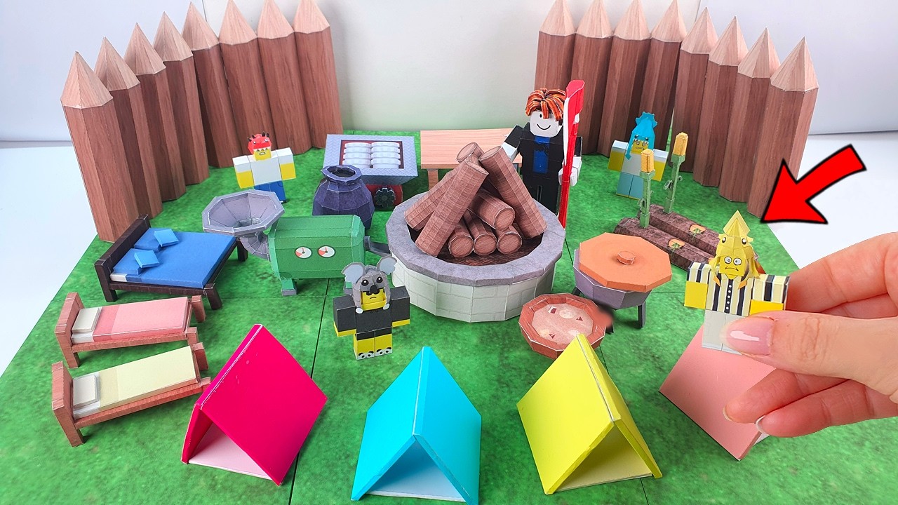 99 Nights in the forest Papercrafts🌲