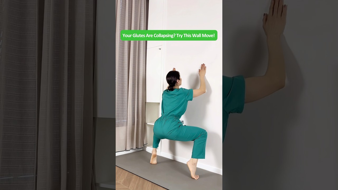Stop Wasting Time on Squats! Try This Wall Exercise That Actually Lifts and Rounds Your Glutes!