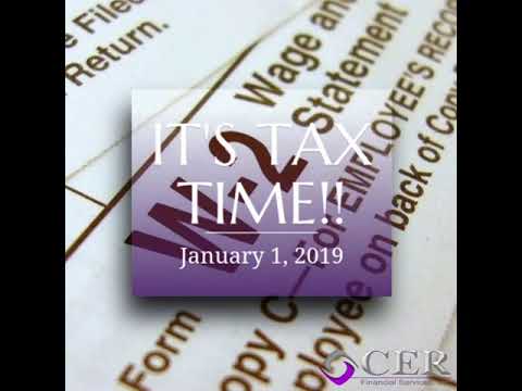 IT'S TAX TIME!!