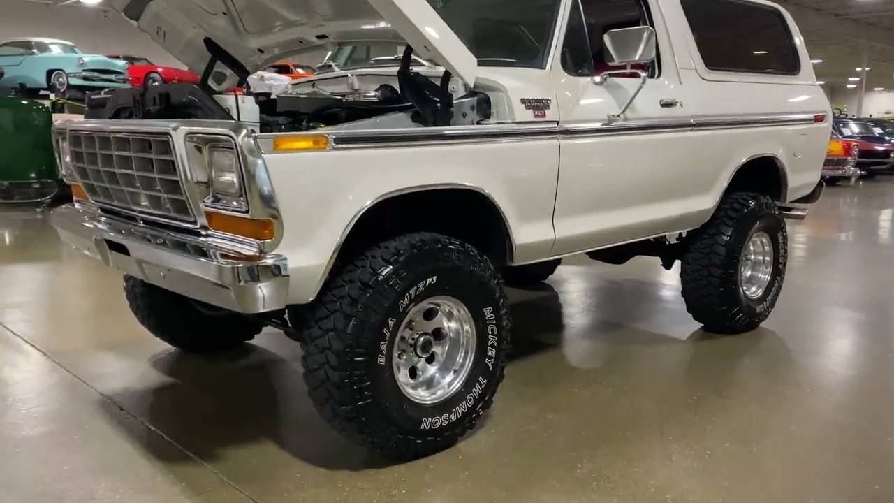 1979 Ford Bronco in White