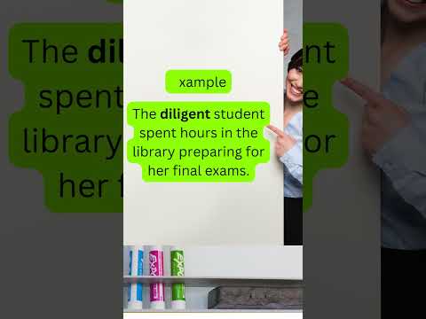 Word Of the Day | Diligent | Meaning | Sentences | English Vocabulary #learnenglish