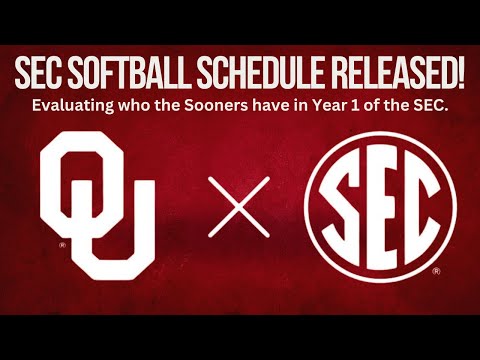 SEC Schedule Announced for OU Softball!