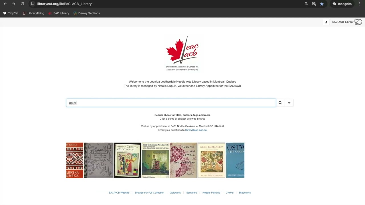 Tutorial: EAC/ACB Library's TinyCat