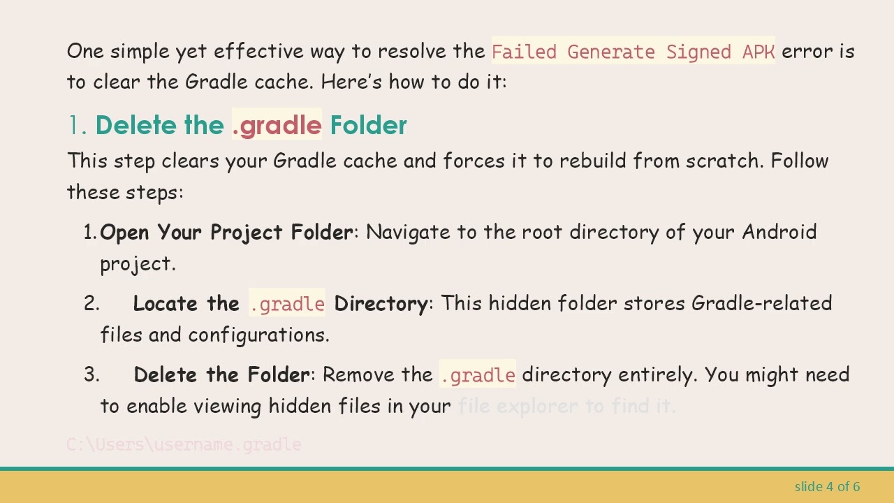 Resolving the Failed Generate Signed APK Error in Android Studio
