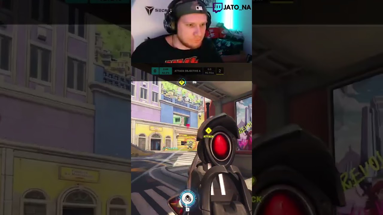 did you know widowmaker was a tank?  #overwatch #gaming #twitch #twitchstreamer