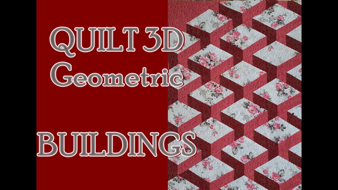 QUILT 3D - BUILDINGS  -  Patch 3D - Prédios
