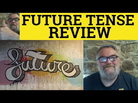 🔵Future tense review - Will - Going To - Will Have - Will Be +ing - British English Pronunciation