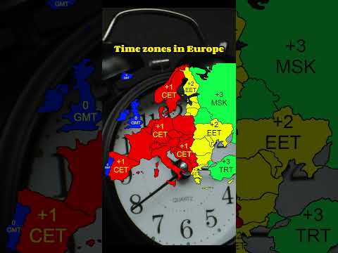 Time zones in Europe