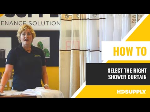 Selecting the Right Shower Curtain | HD Supply