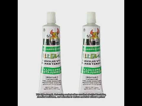Waterproof White Rtv Silicone Sealant For Electronic Device Transmission