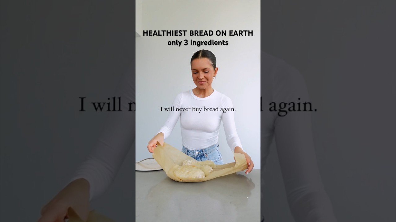 Healthiest Bread on Earth (Only 3 Ingredients!)