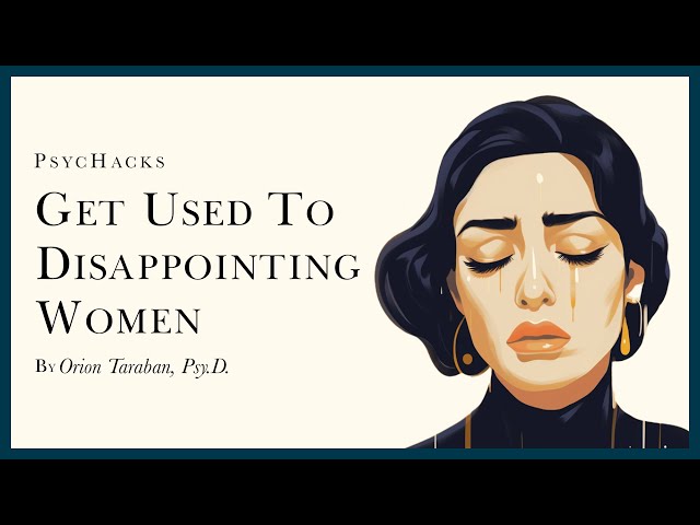 The Art of Disappointing Women: A Guide to Healthy Relationships ...