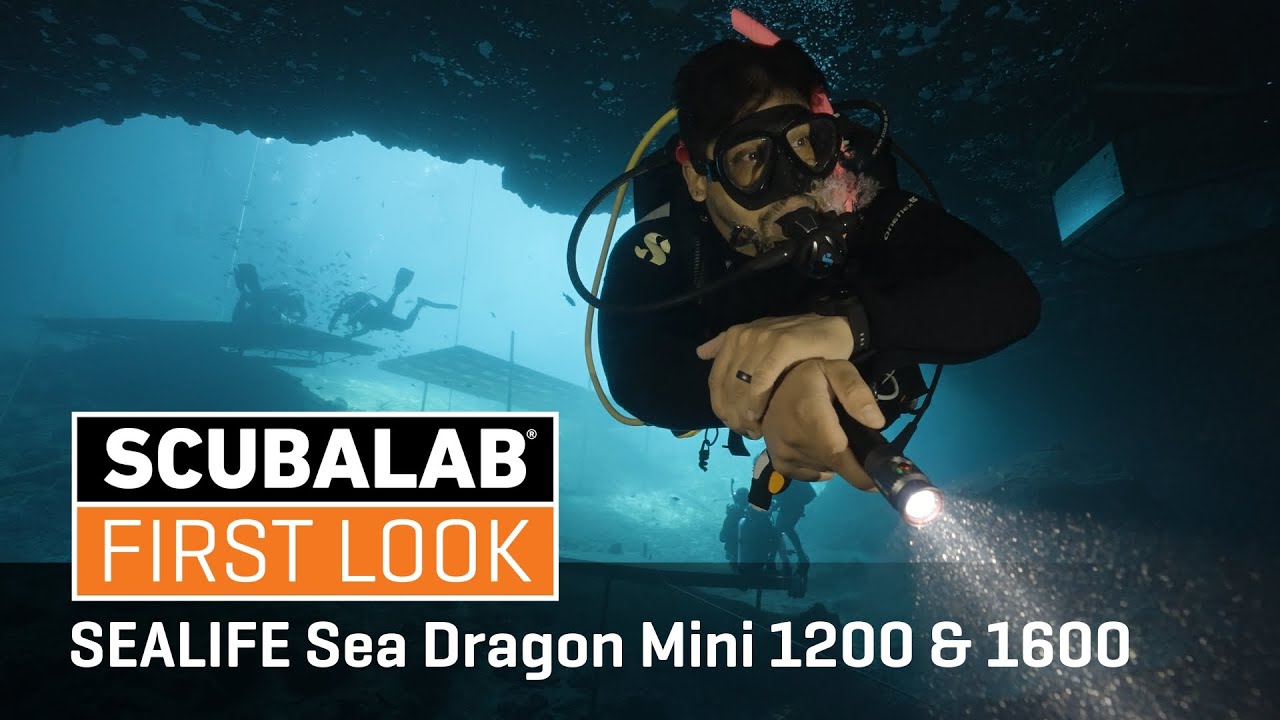 SeaLife Seadragon Mini 1200 & 1600 Review | ScubaLab First Look