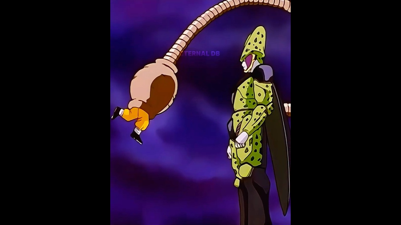 Cell Absorbs Goku! | Dragon Ball GT #shorts
