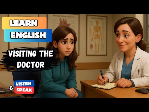 Visiting the Doctor - Listening Practice + Vocabulary | Daily English Story