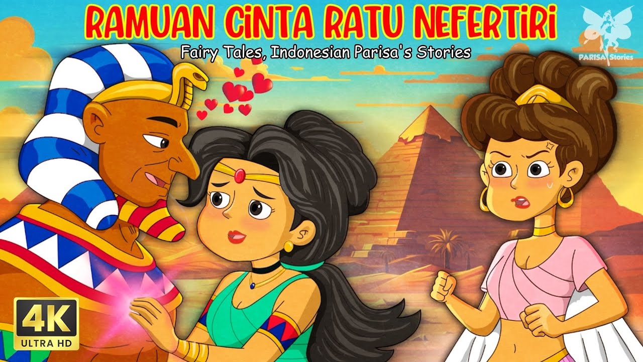 Ramuan Cinta Ratu Nefertiri | Dongeng Terbaik | Cerita Pengantar Tidur |@IndonesianParisaStories