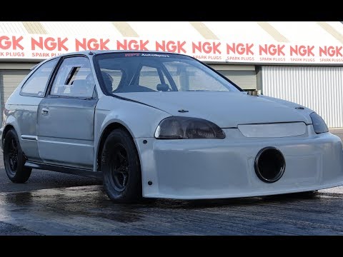 Honda Civic EJ9 Runs In The 10's With a N/A K24 Engine