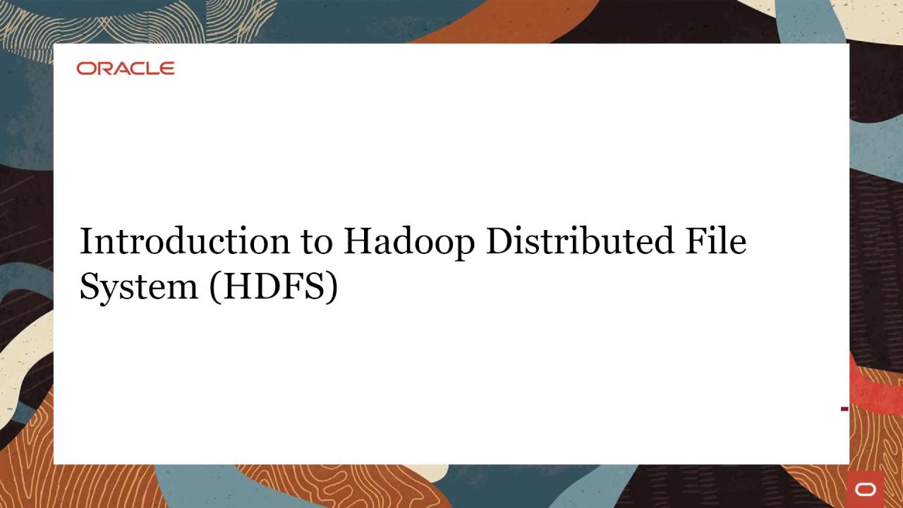 Introduction to Hadoop Distributed File System (HDFS)