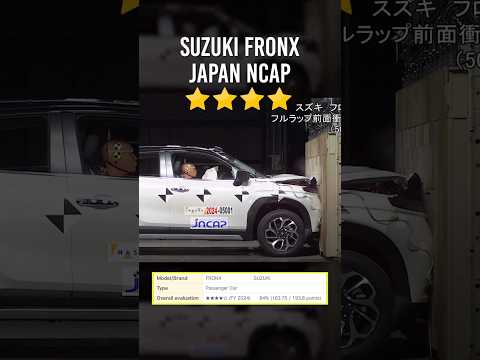 Suzuki Fronx scored 4 stars at Japan NCAP💪🏻 #PowerDrift #PDArmy #MarutiSuzuki #Fronx #Suzuki