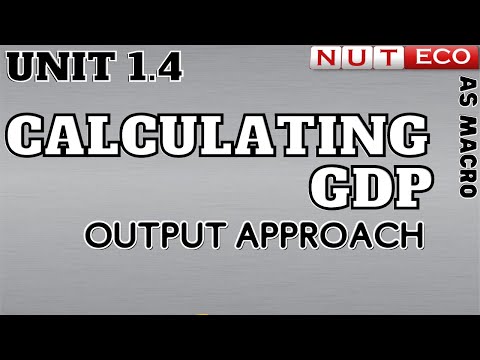 AS Macro (Lecture 1.4): Calculating GDP through the OUTPUT APPROACH