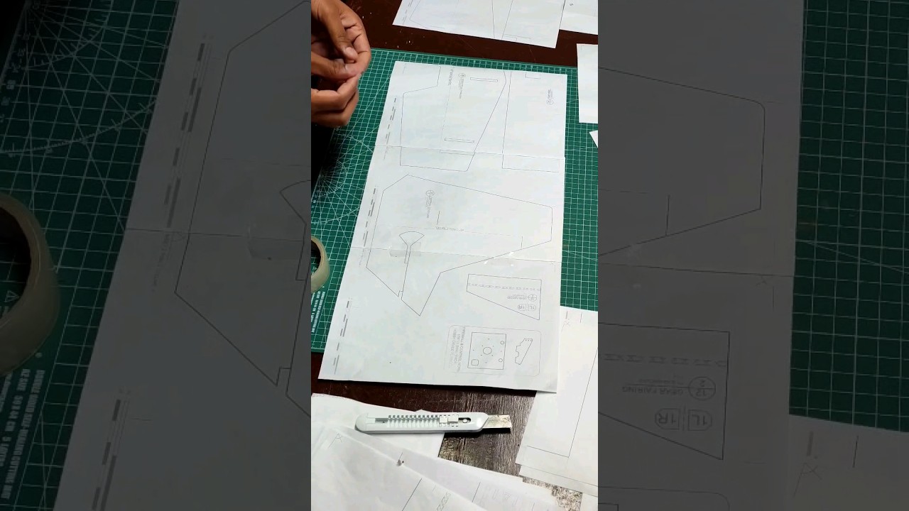 RC Plane PDF build #shorts #howto #airplane