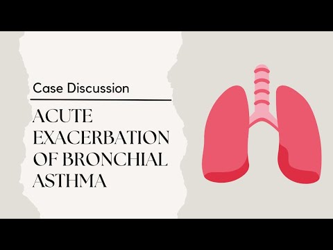 Emergency Medicine Case Discussion || Acute Exacerbation of Bronchial Asthma