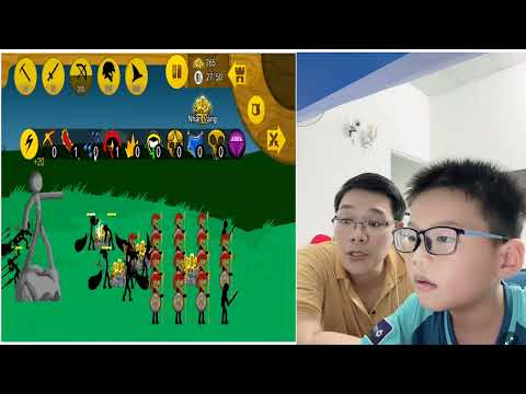 Chơi Game Stick War: Legacy | Lê Thiên Minh Vlog |Review Game Vui #24