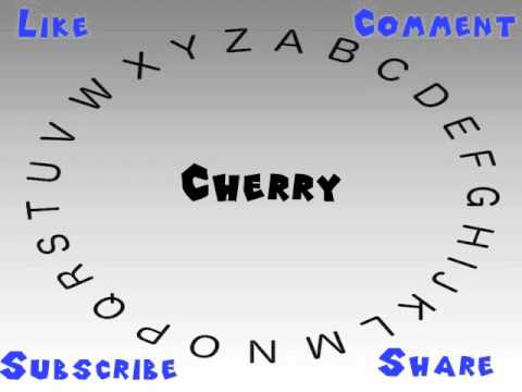 How to Say or Pronounce Cherry