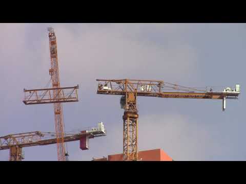 Terex-Comedil CTT331-16 down with Jarlway Derrick crane
