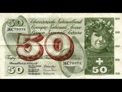 Paper money Swiss - franc Swiss banknotes - banknotes