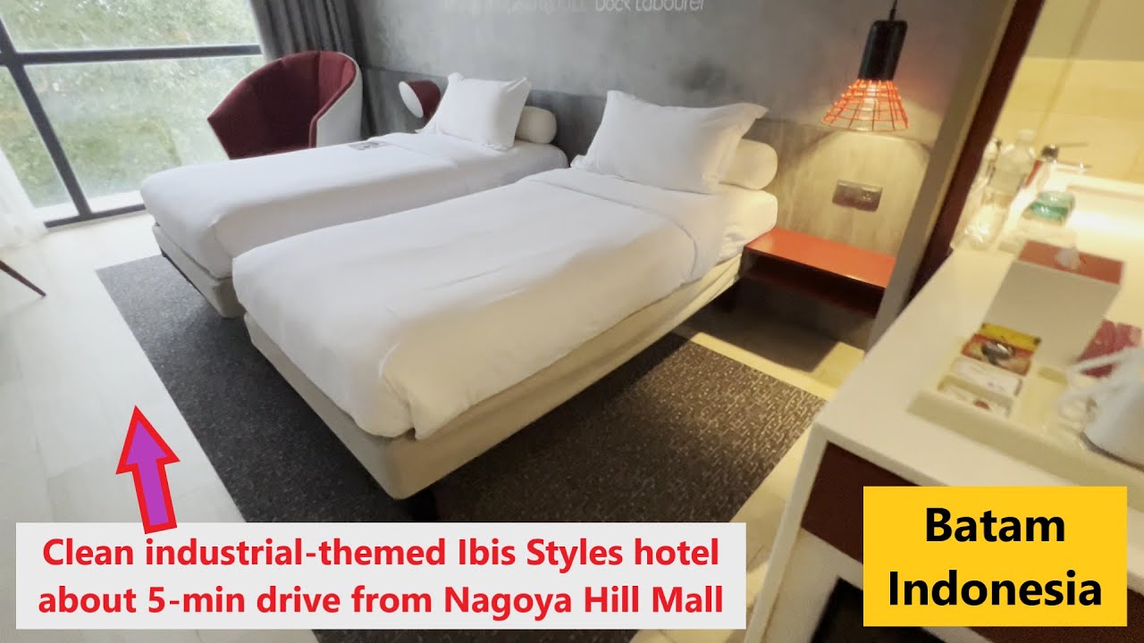 Room Tour: Superior Twin Room at Ibis Styles Batam Nagoya, Batam, Indonesia