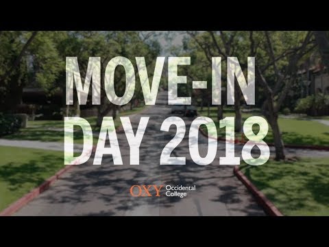 Move-In Day 2018: Welcome to Oxy!