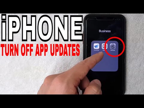 ✅ How To Turn Off Automatic App Updates On iPhone 🔴