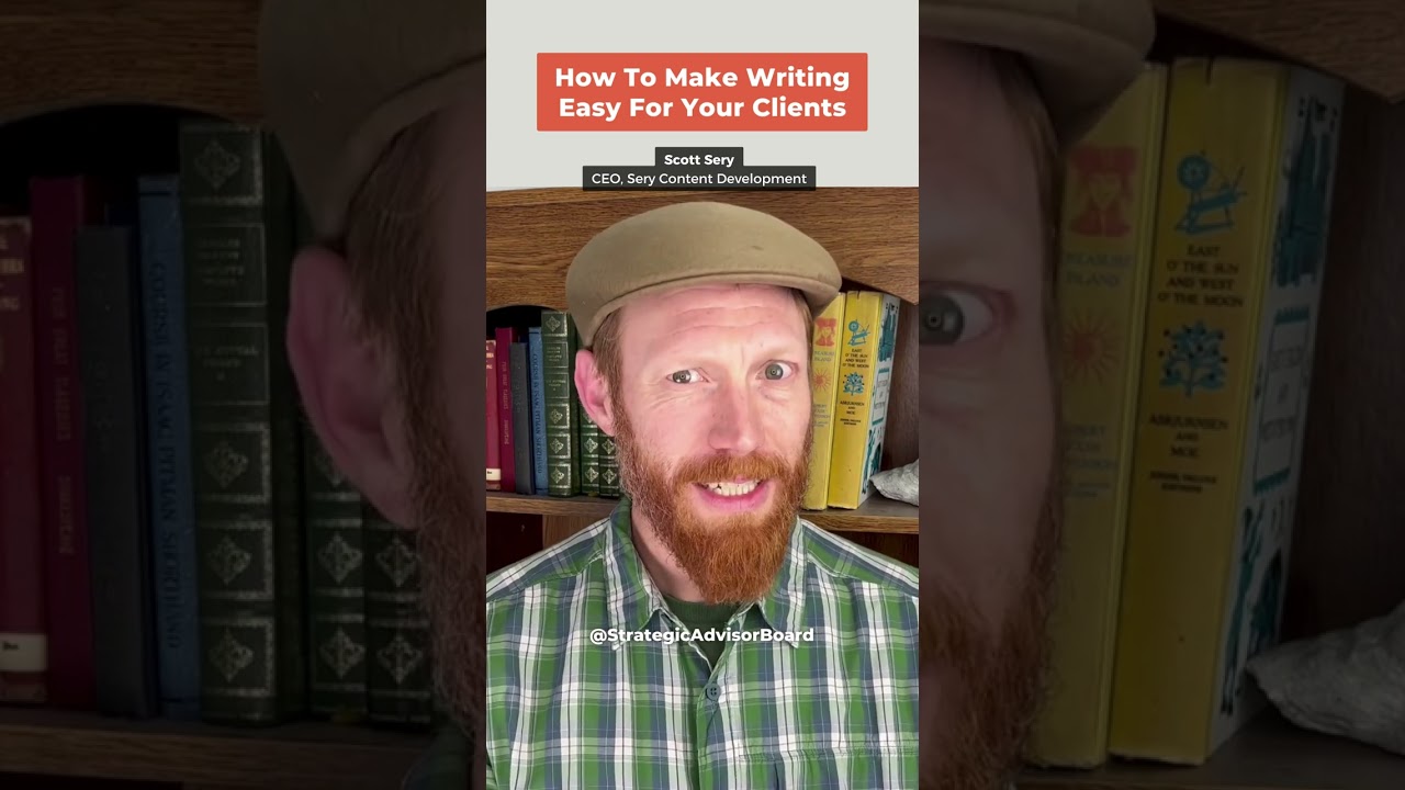 How To Make Writing Easy For Your Clients #shorts #writer #content