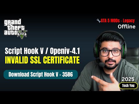 Script Hook V SSL 526 Error? Safe Download for GTA 5 Mods! 🔐 (2025)