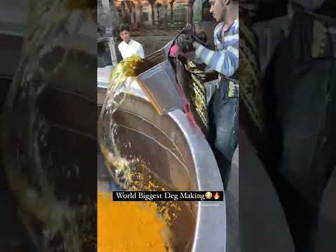 Ajmer Sharif world's biggest deg making😳🔥 480 kg ki deg / is langar