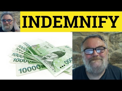 🔵 Indemnify Meaning - Indemnity Definition - Indemnify Examples - Business English - Indemnity