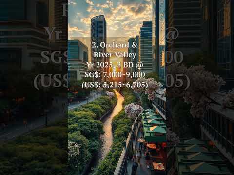 2025 Singapore TOP 5 Expat Residential Areas #SingaporeRent #ExpatHousing #SingaporeExpat