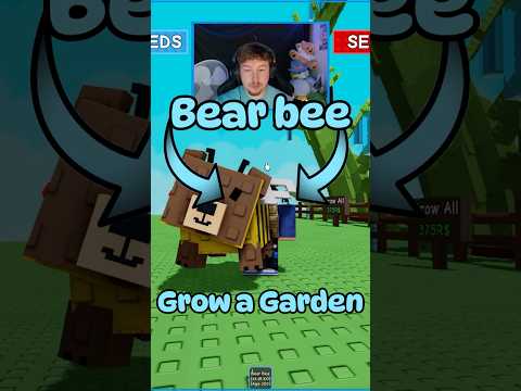 BEAR BEE GROW A GARDEN #growagarden