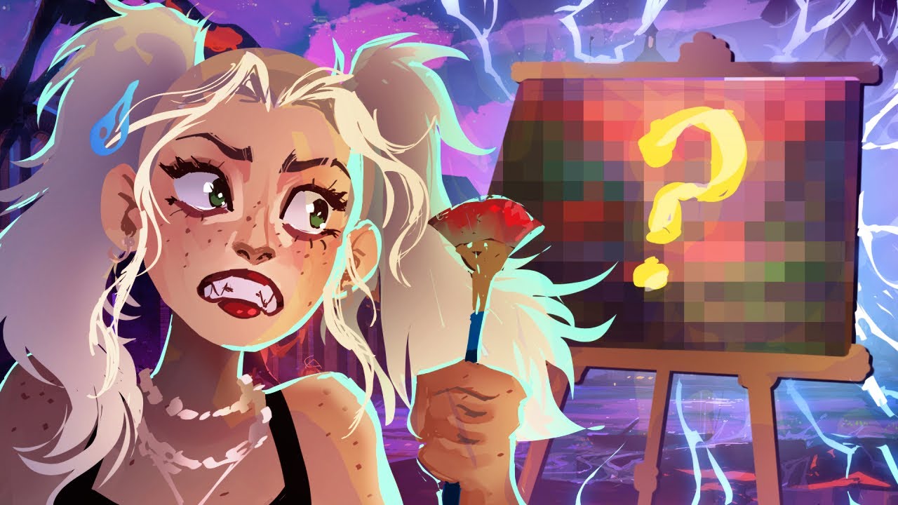 Digital artist attempts MASSIVE traditional fantasy painting 😬