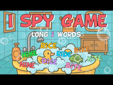 ๐ต๏ธโโ๏ธ I Spy Game - Long i Words! ๐ Hidden Letter Phonics Game for Kids