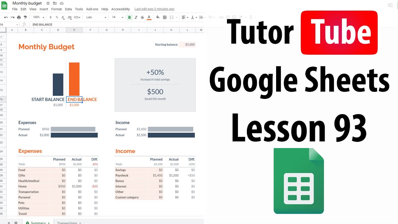 Google Sheets Tutorial - Lesson 93 - Randomize Range