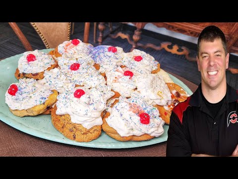 EPIC RANDY SANTEL FOOD CHALLENGE AT THE WARM COOKIE