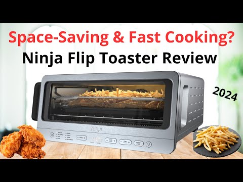 Ninja Flip Toaster Oven & Air Fryer SP151: Small Size, Big Results! A 2024 review