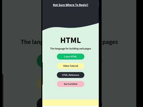 Learn HTML free from W3Schools #shorts