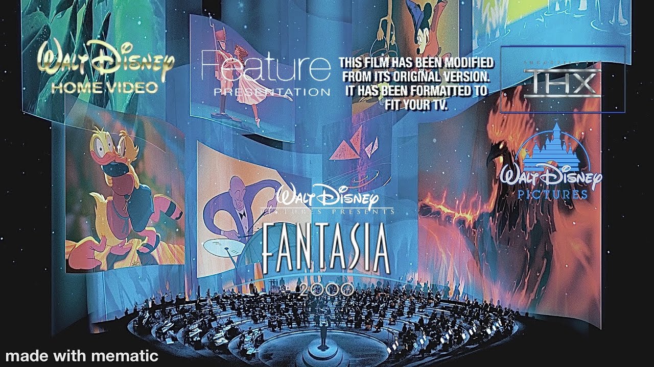 Walt Disney Home Video/Feature Presentation/Formatted Screen/THX/Walt Disney Pictures (1999/2000)