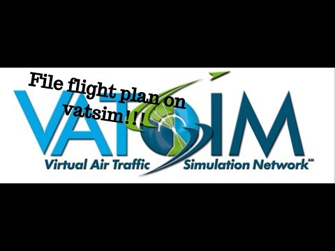 How to pre-file flight plan on vatsim (Vpilot)
