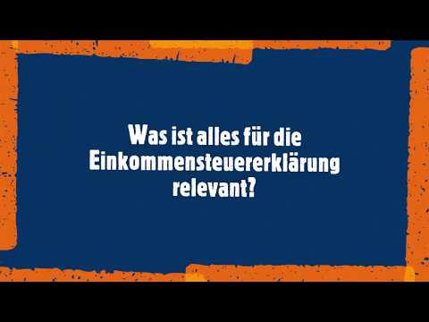 Was ist alles für die Einkommensteuererklärung relevant?