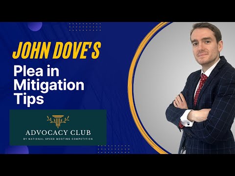 John Dove's Plea in Mitigation Tips