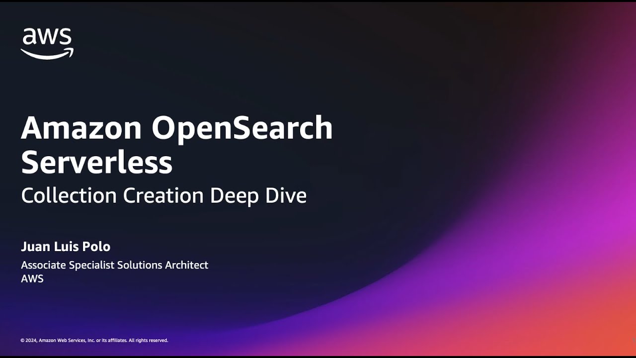 Launching your first vector engine on Amazon OpenSearch Serverless | Amazon Web Services